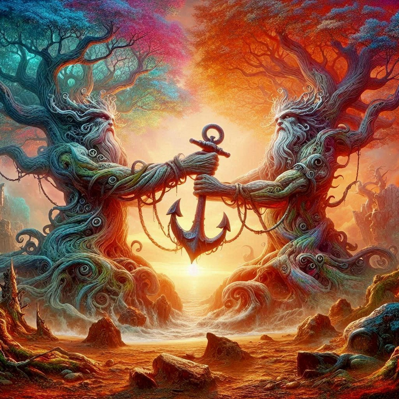Download Anchor, Nature, Sea. Royalty-Free Stock Illustration Image ...
