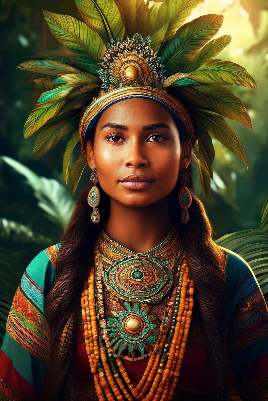 Download Woman, Indigenous, Beauty. Royalty-Free Stock Illustration ...