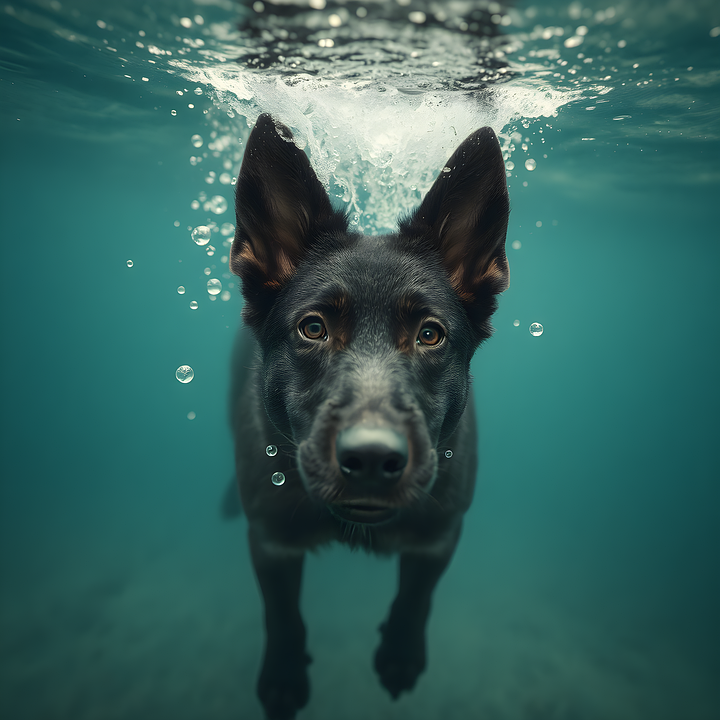 Download Dog, Pet, Diving. Royalty-Free Stock Illustration Image - Pixabay