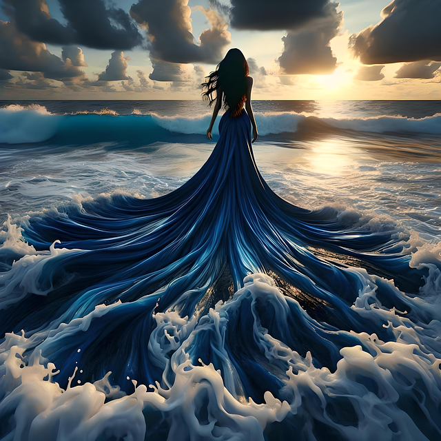 Download Woman, Fantasy, Ocean. Royalty-Free Stock Illustration Image ...