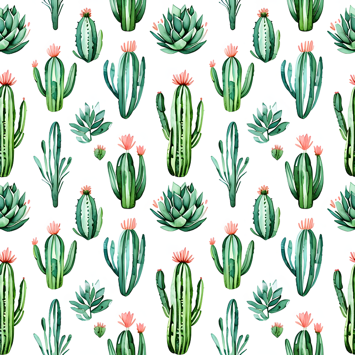 Download Cactus, Succulent, Watercolor. Royalty-Free Stock Illustration ...