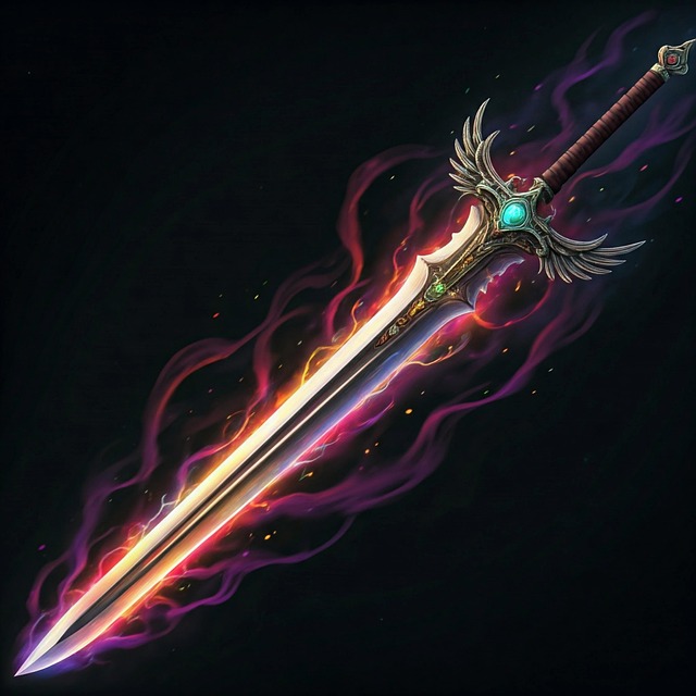 Download Aura, Sword, Meditation. Royalty-Free Stock Illustration Image ...
