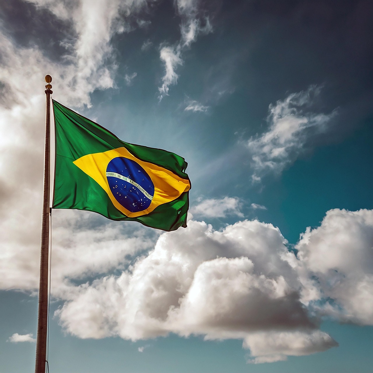 Download Brazil Flag, Symbol, Country. Royalty-Free Stock Illustration ...