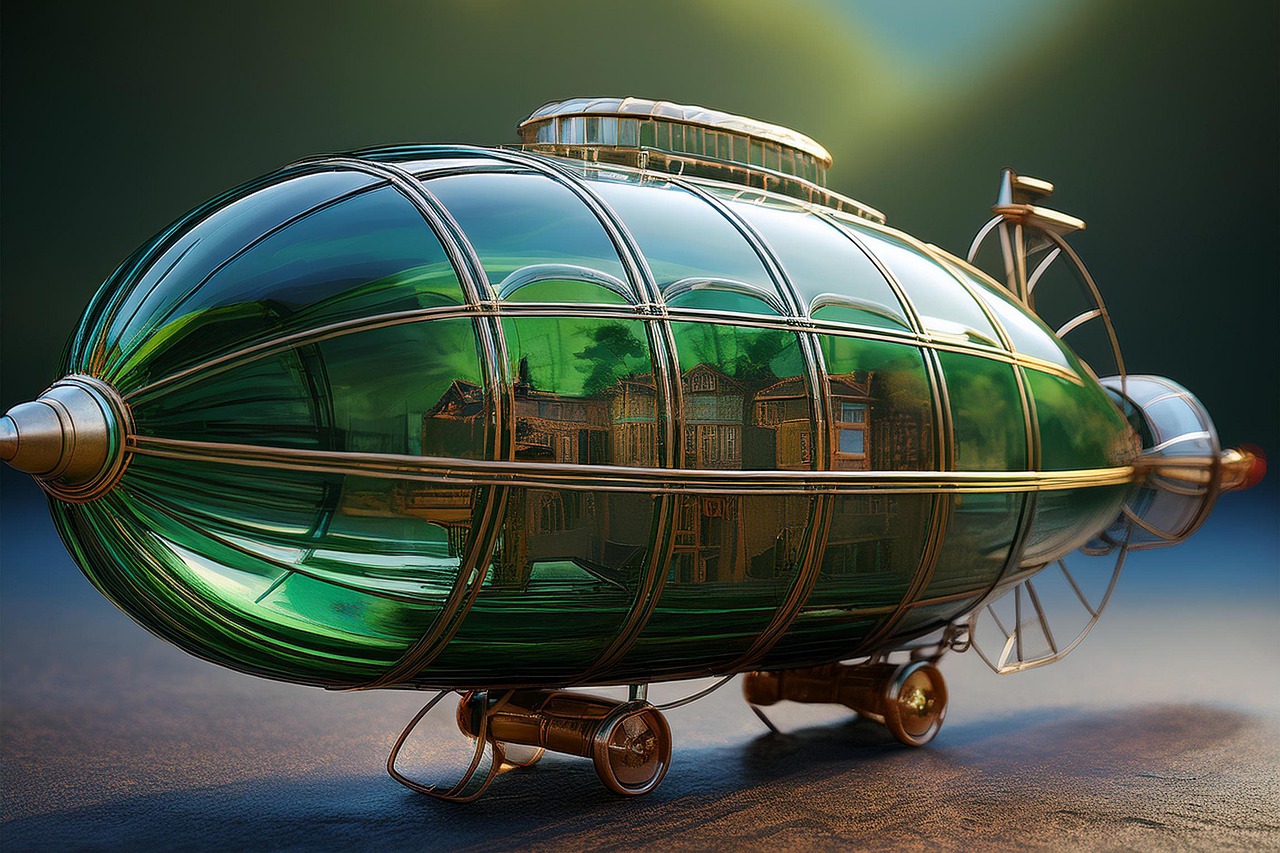 Zeppelin Airship Steampunk - Free photo on Pixabay