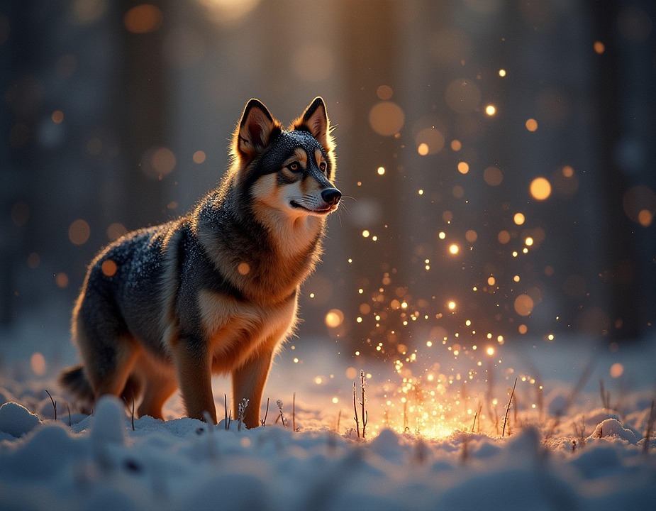 Download Animal, Winter, Dog. Royalty-Free Stock Illustration Image ...