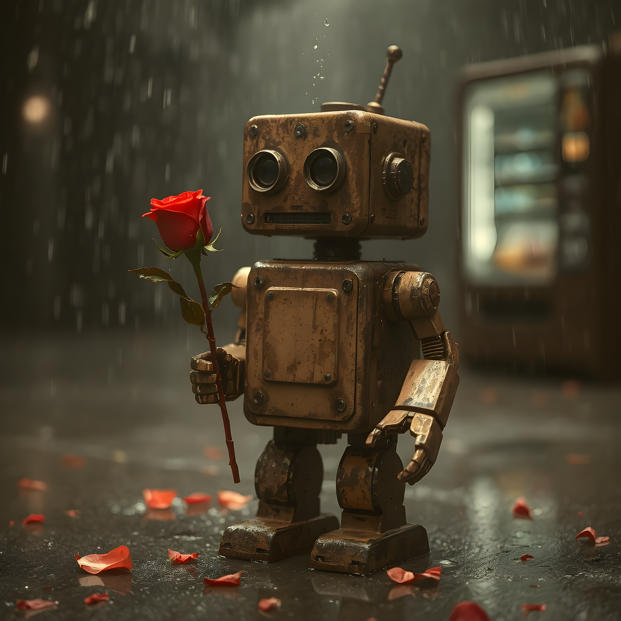 Download Robot, Technology, Rose. Royalty-Free Stock Illustration Image ...