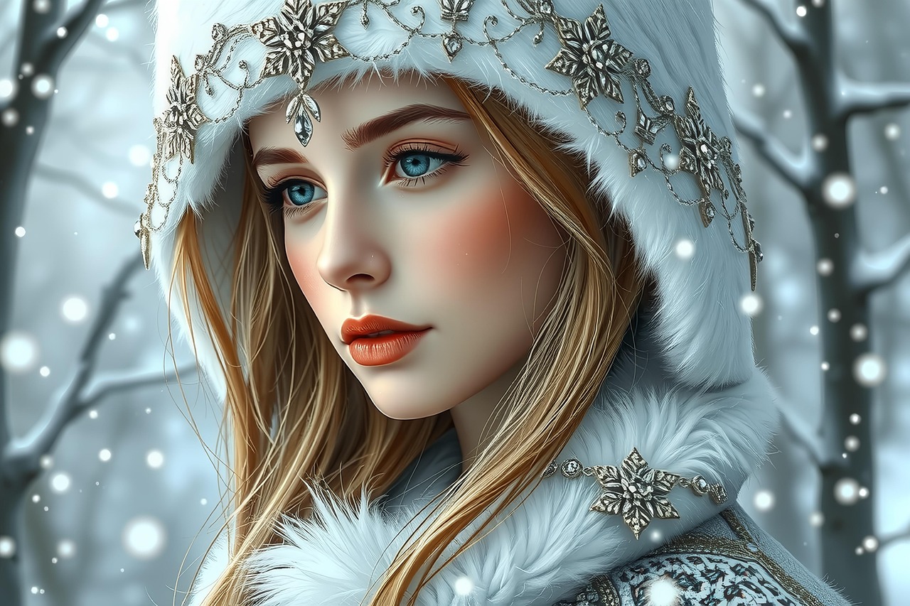 Download Woman, Winter, Snow. Royalty-Free Stock Illustration Image - Pixabay