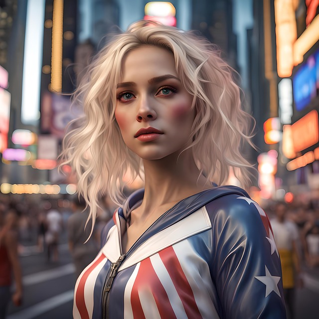 Download Victory Girl, Vicki Hamilton, Superhero. Royalty-Free Stock ...