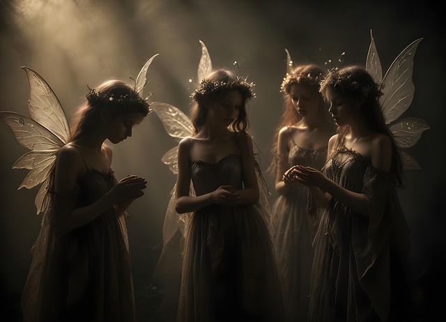 Download Fantasy, Fairies, Meet. Royalty-Free Stock Illustration Image ...
