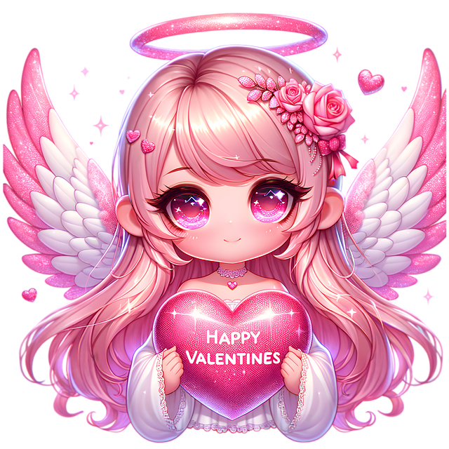 Download Pink Angel, Cupid Anime, Anime Girl. Royalty-Free Stock ...