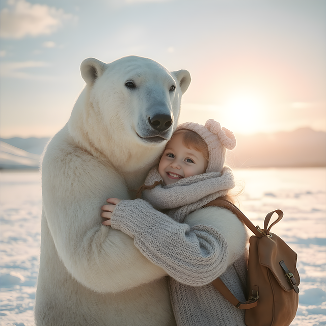 Download Girl, Fashion, Polar Bear. Royalty-Free Stock Illustration ...