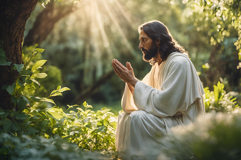 Download Jesus Of Nazareth Praying, Jesus Prayer Moments, Christ In ...