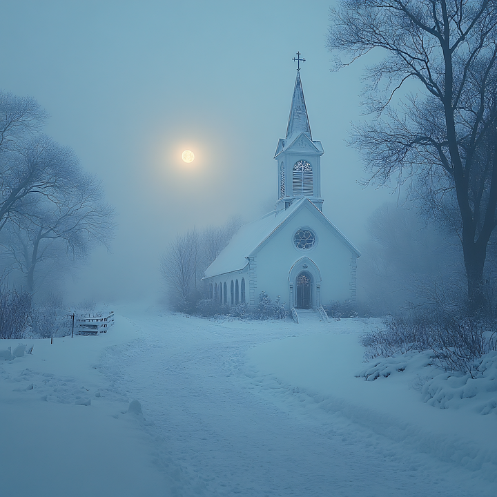 Download Church, Winter, Snow. Royalty-Free Stock Illustration Image ...