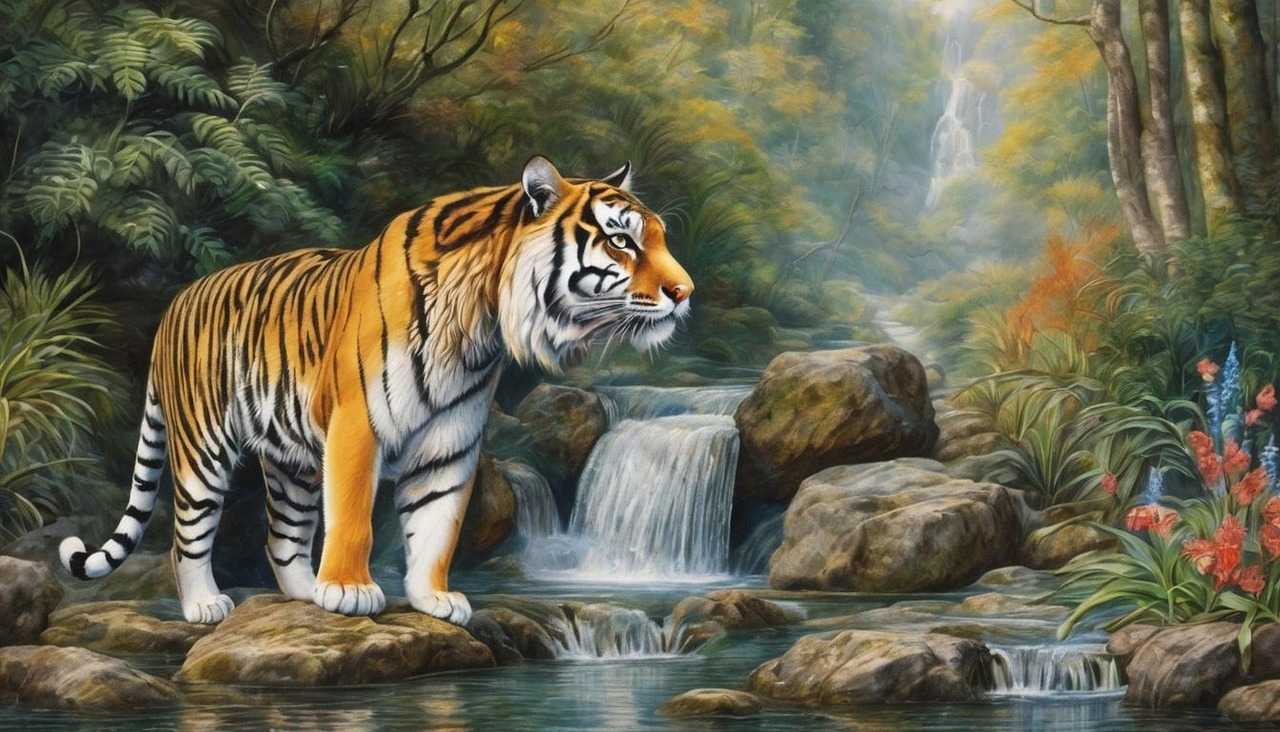 Download Tiger, Animal, Predator. Royalty-Free Stock Illustration Image ...