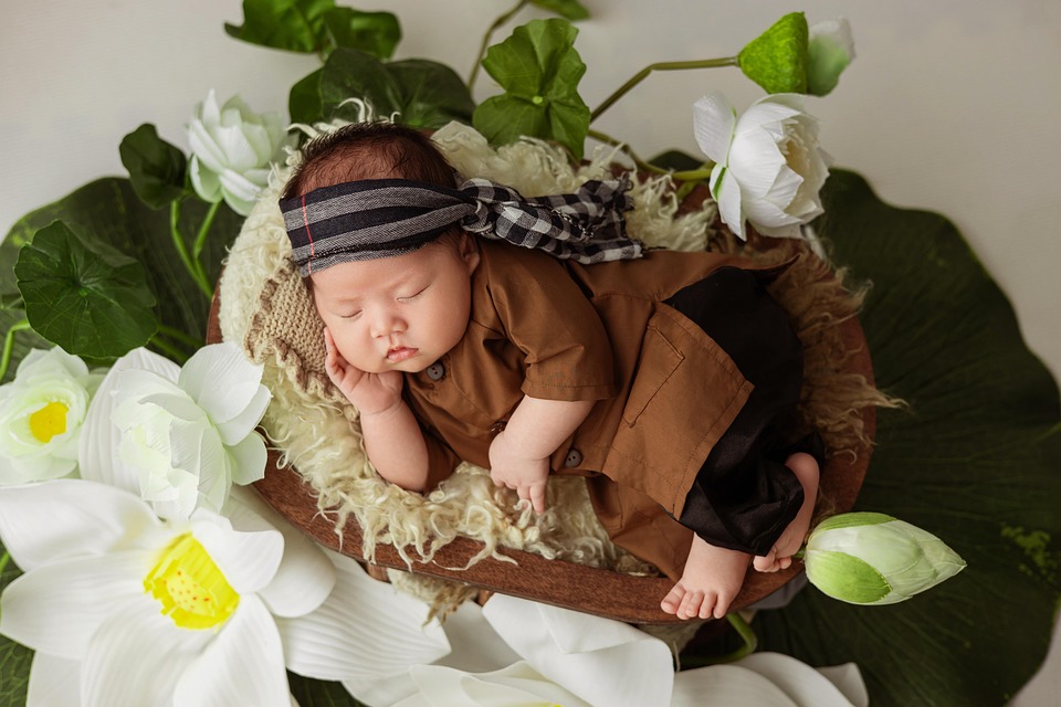 Newborn Photography Infant Flowers - Free photo on Pixabay