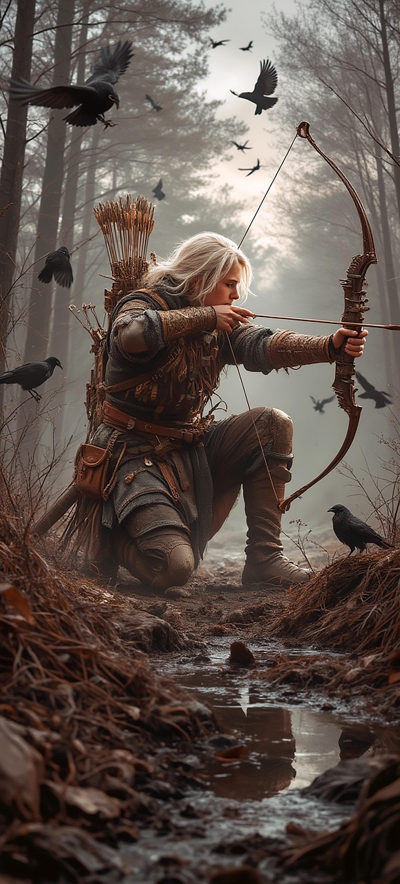 Download Man, Portrait, Archer. Royalty-Free Stock Illustration Image ...