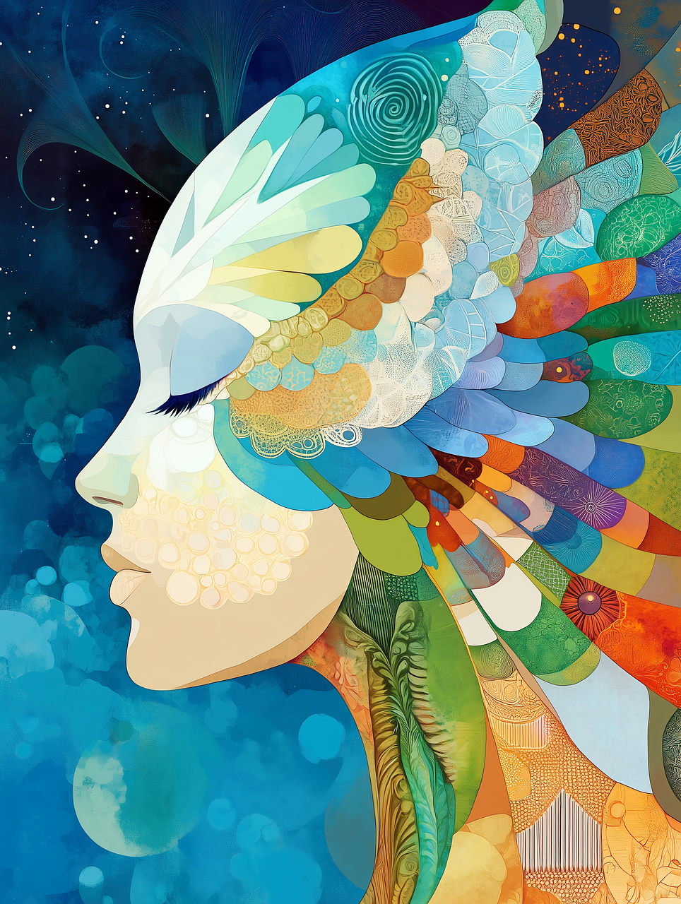 Download Spiritual, Light Being, Female Light Being. Royalty-Free Stock ...