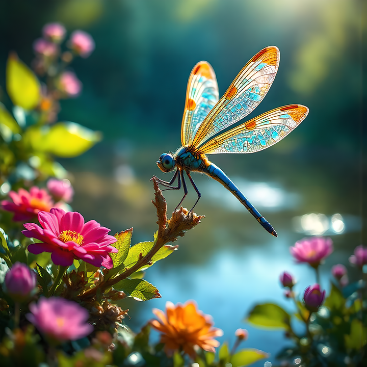 Download Dragon-Fly, Insect, Nature. Royalty-Free Stock Illustration ...