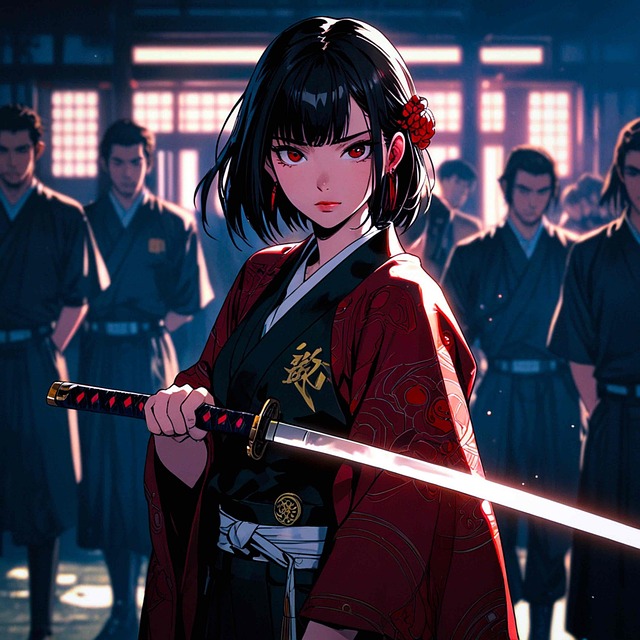 Download Women, Anime Style, Mafia. Royalty-Free Stock Illustration ...
