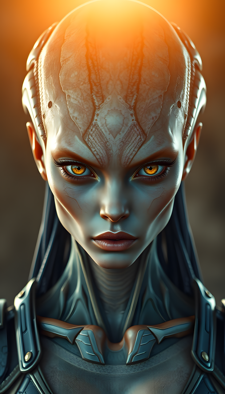 Download Ai Generated, Woman, Alien. Royalty-Free Stock Illustration ...
