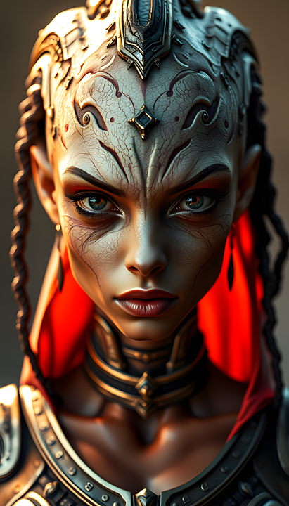 Download Ai Generated, Woman, Alien. Royalty-Free Stock Illustration ...
