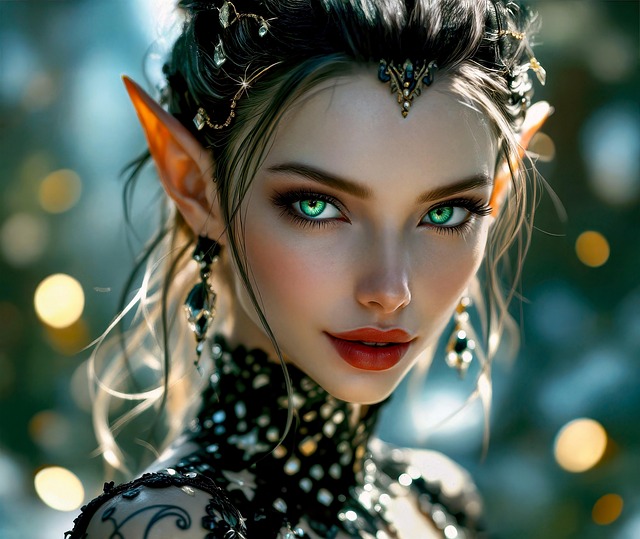 Download Ai Generated, Elf, Girl. Royalty-Free Stock Illustration Image ...