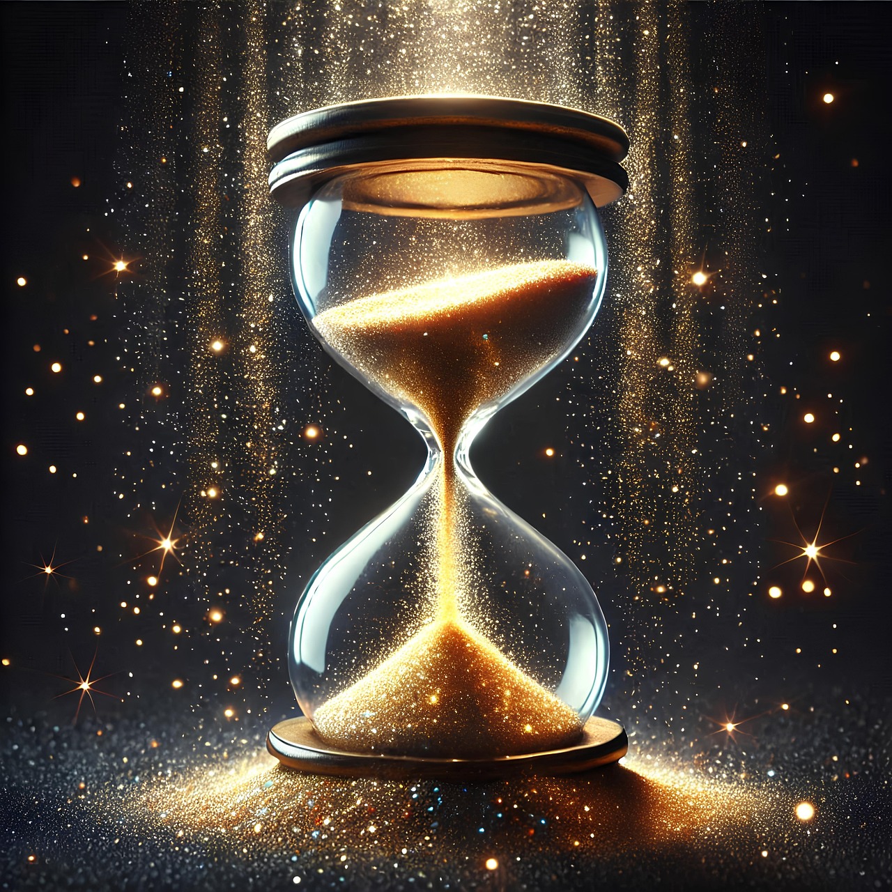Download Ai Generated, Hourglass, Time. Royalty-Free Stock Illustration ...