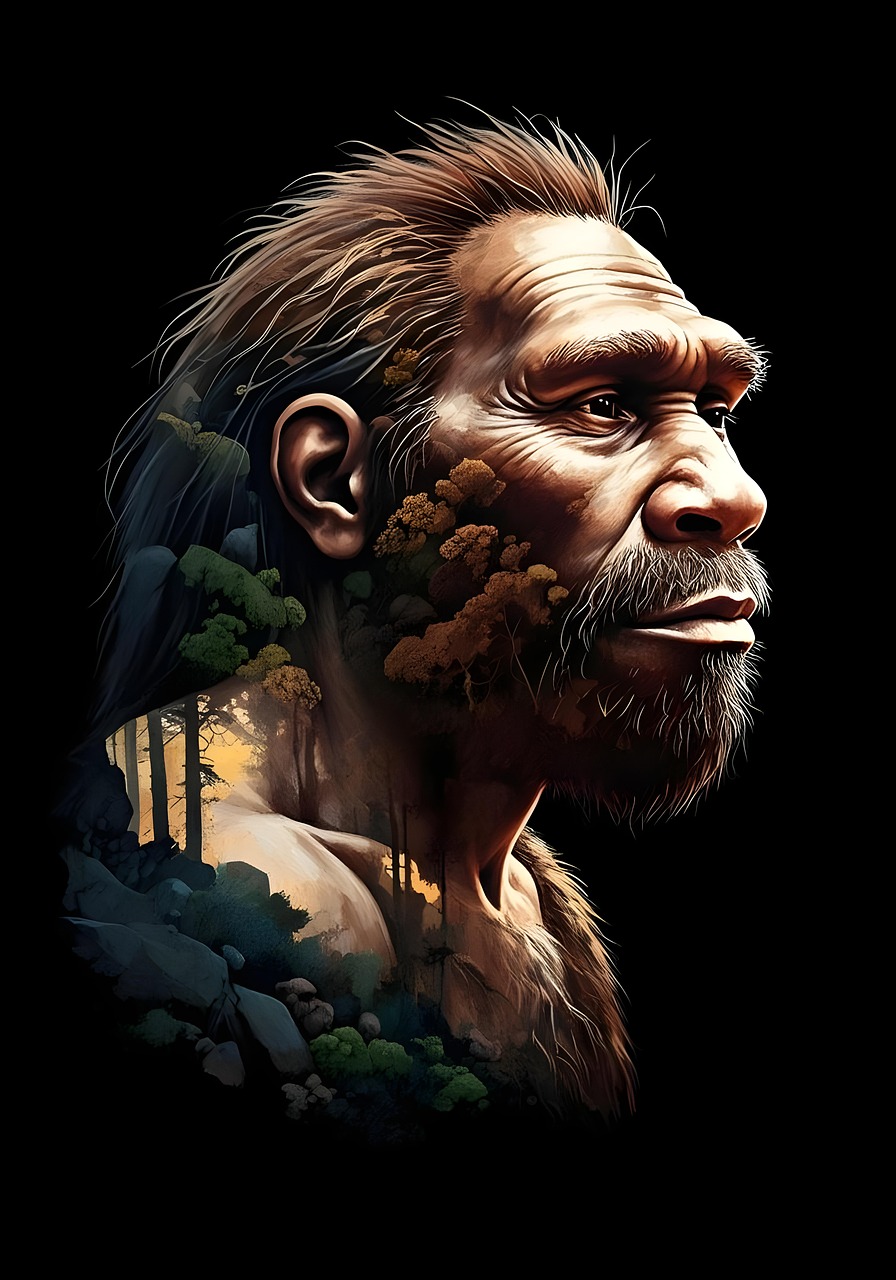 Download Ai Generated, Man, Prehistoric. Royalty-Free Stock ...