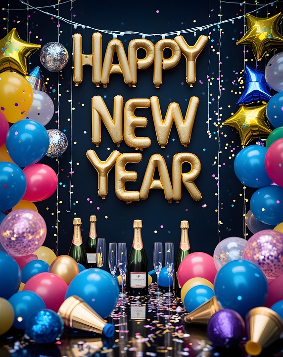 Download Happy New Year, Party, Celebration. Royalty-Free Stock ...