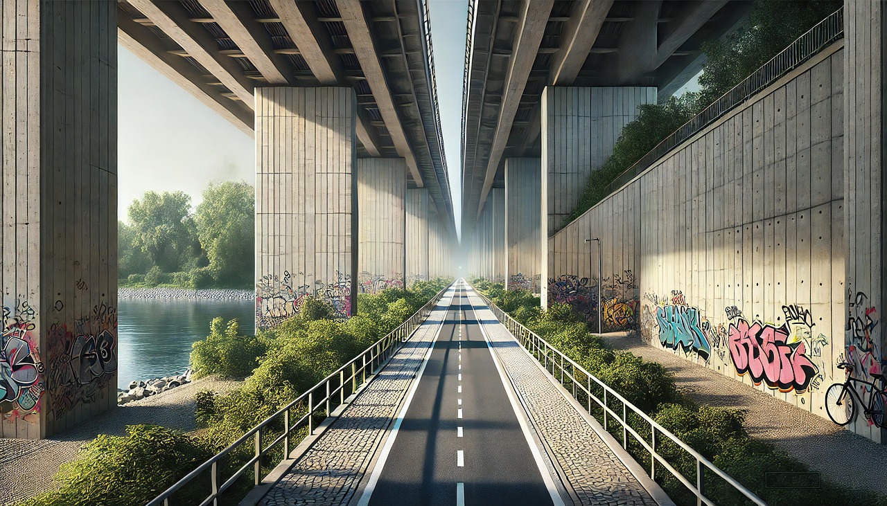 Download The Road, Bridge, Architecture. Royalty-Free Stock ...