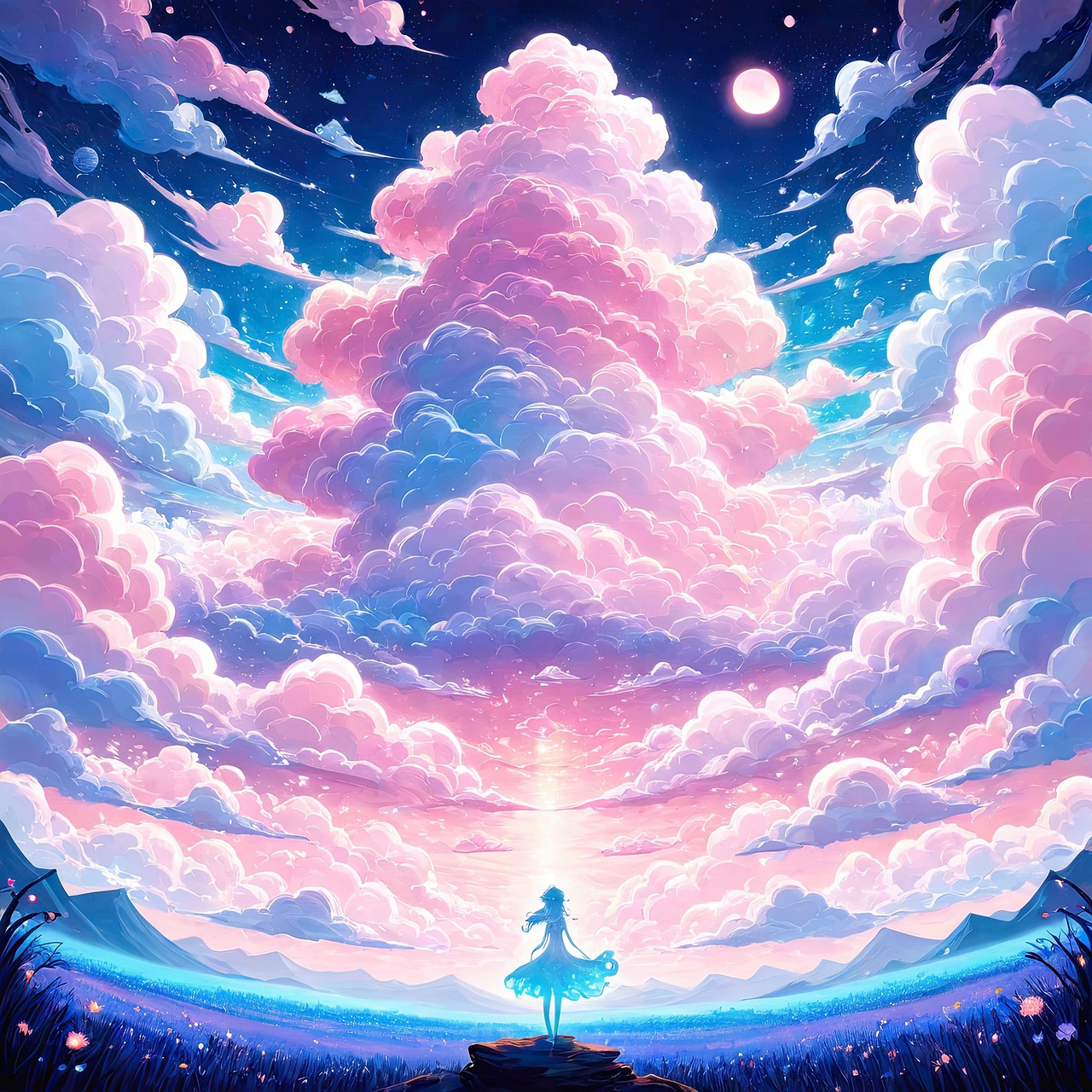 Download Radiant, Fantasy, Serene. Royalty-Free Stock Illustration ...