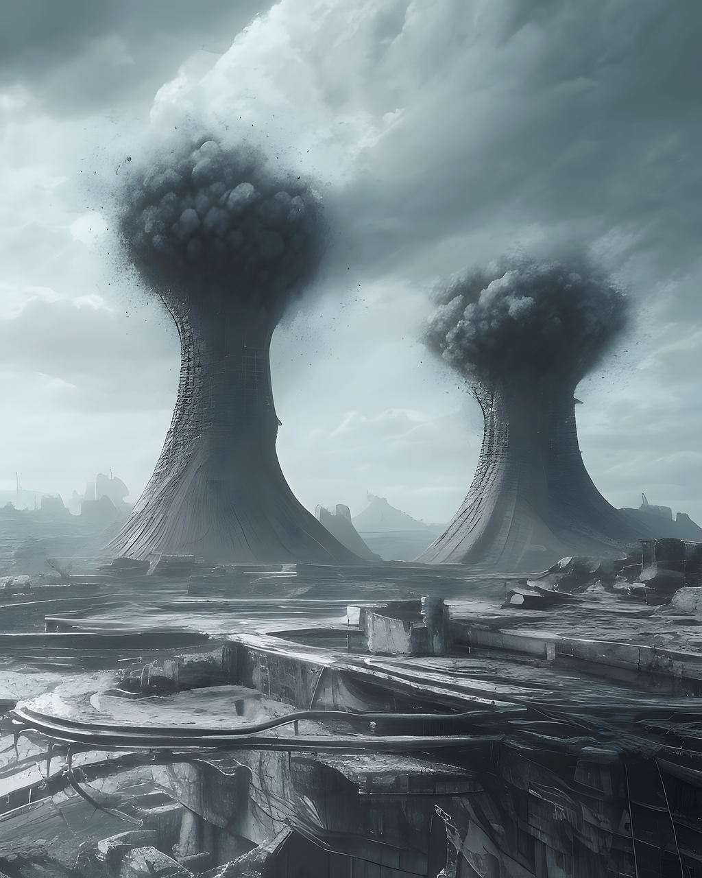 Download Dystopian Landscape, Dystopian Scenery, Fantasy. Royalty-Free ...