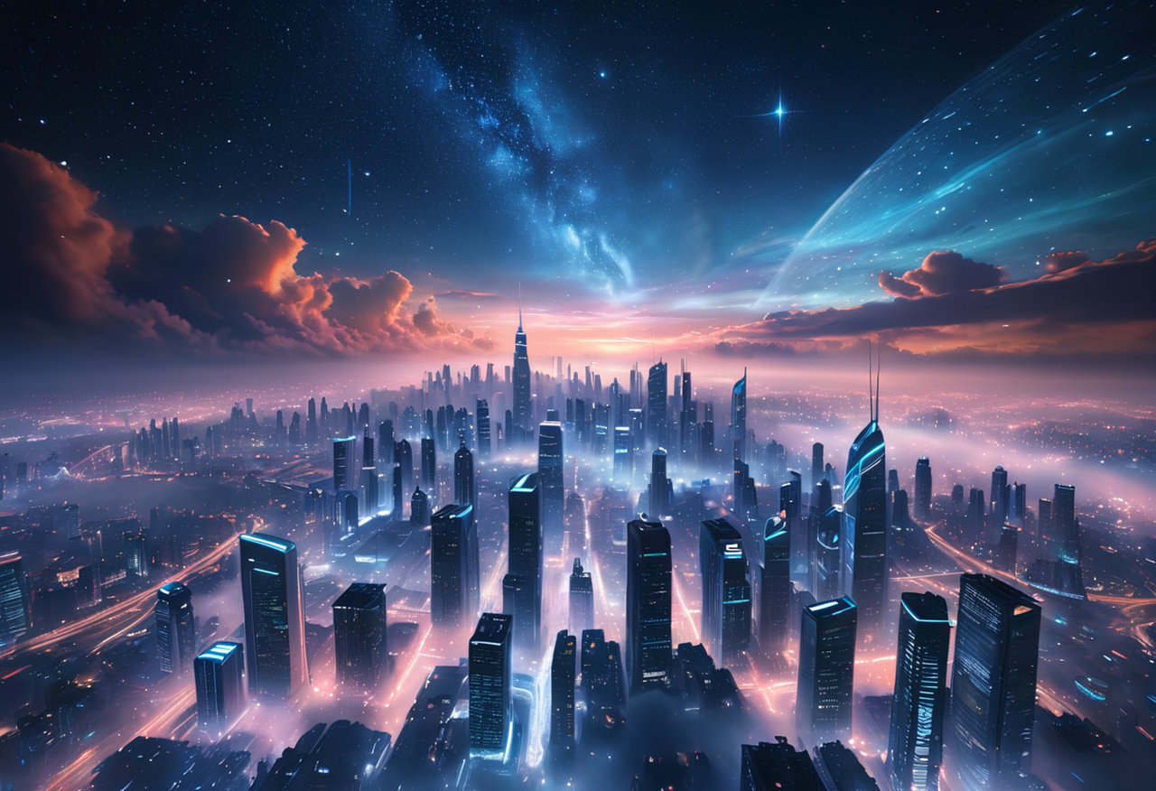 Download City, Futuristic, Urban. Royalty-Free Stock Illustration Image ...
