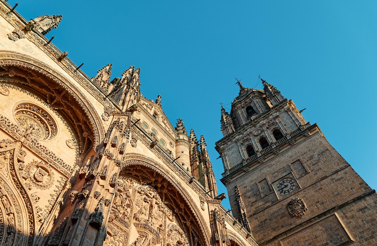 Salamanca Katedra Gotyk - Darmowe zdjęcie na Pixabay