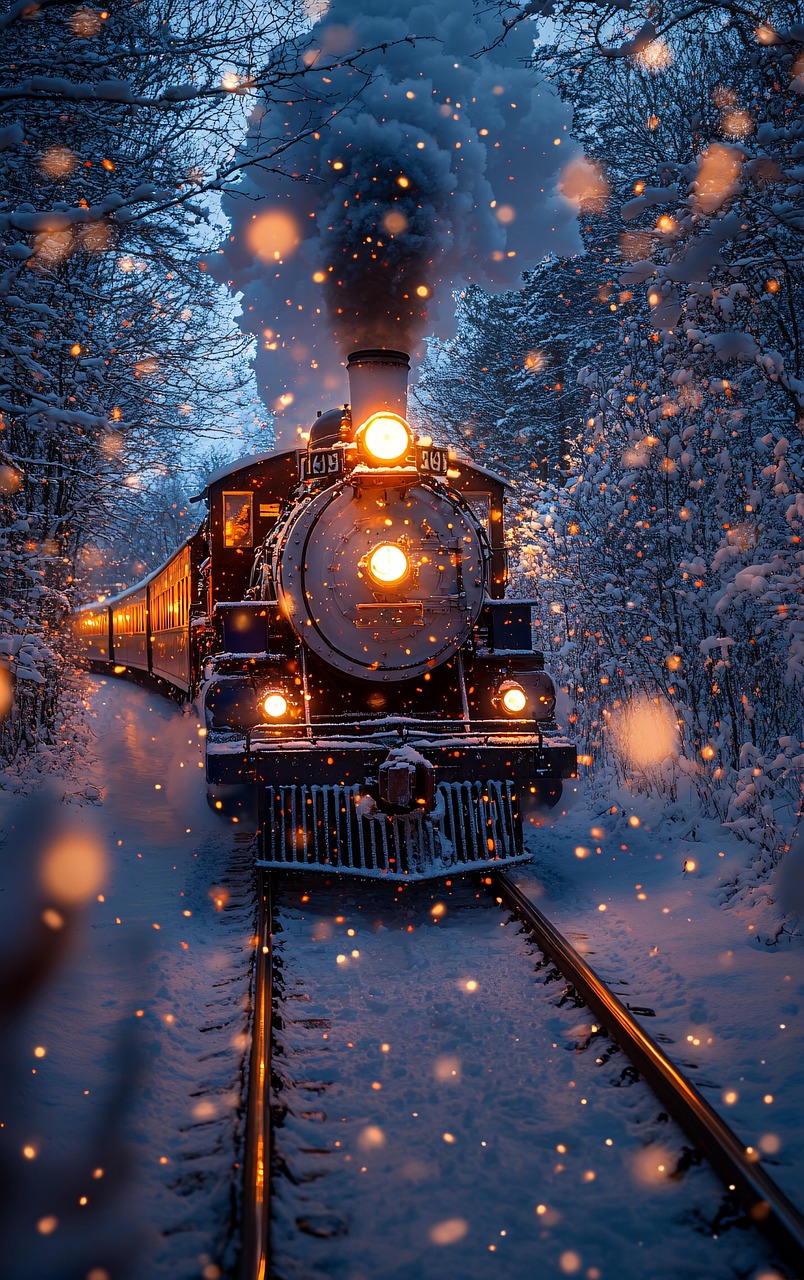 Download Train, Winter, Snow. Royalty-Free Stock Illustration Image ...