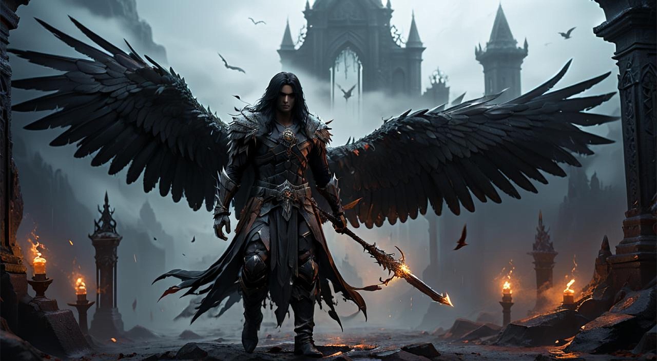 Download Fantasy, Angel, Wings. Royalty-Free Stock Illustration Image ...