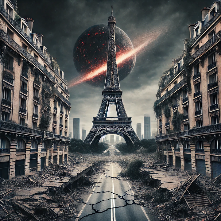 Download Ai Generated, Post-Apocalypse, Nuclear Explosion. Royalty-Free ...