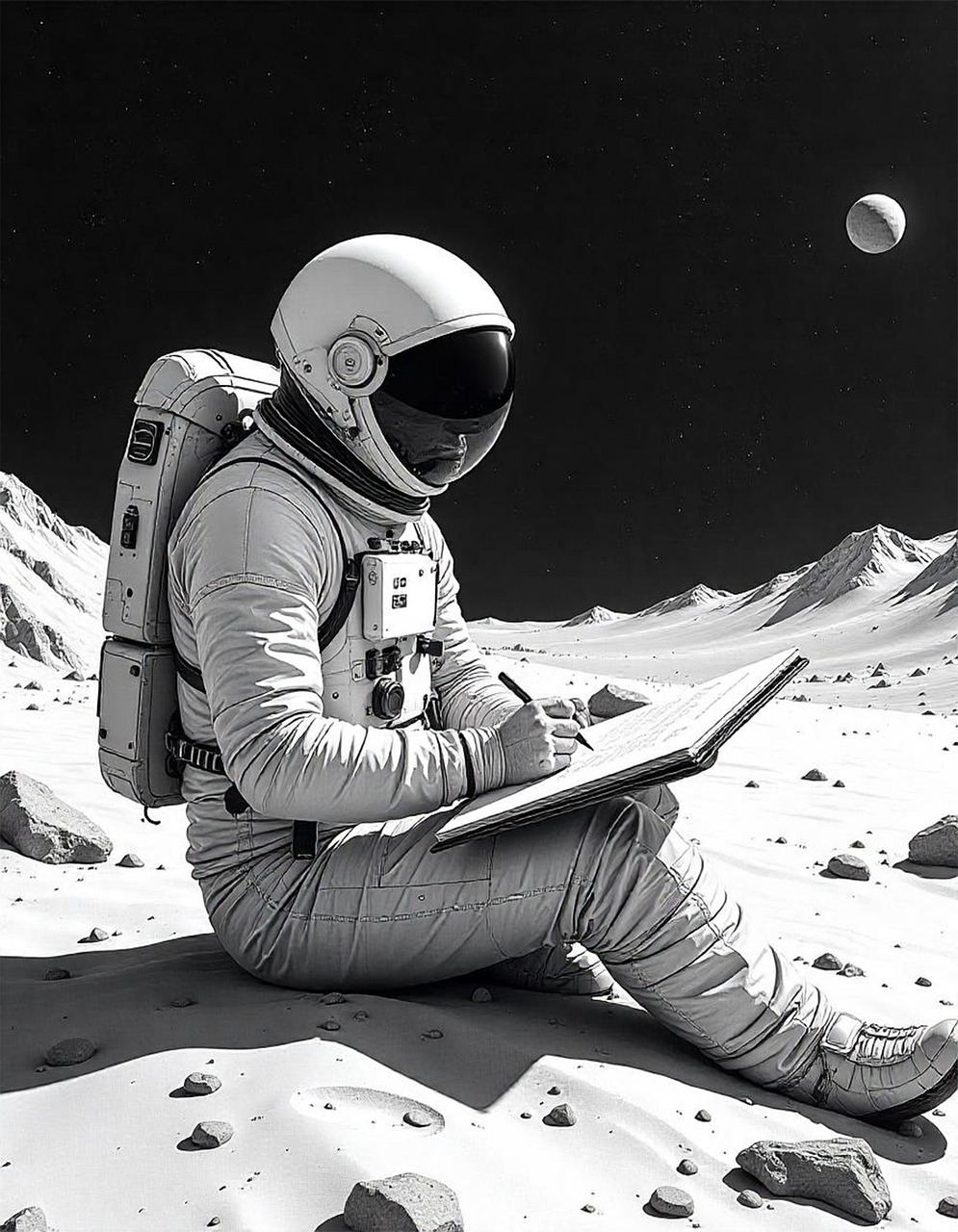 Download Astronaut, Space, Universe. Royalty-Free Stock Illustration ...