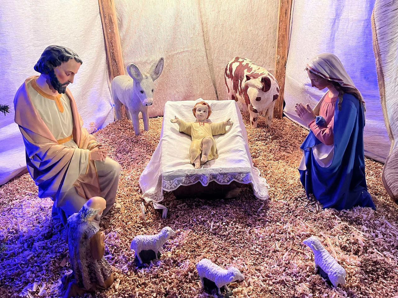 Christmas Crib Nativity Jesus - Free photo on Pixabay