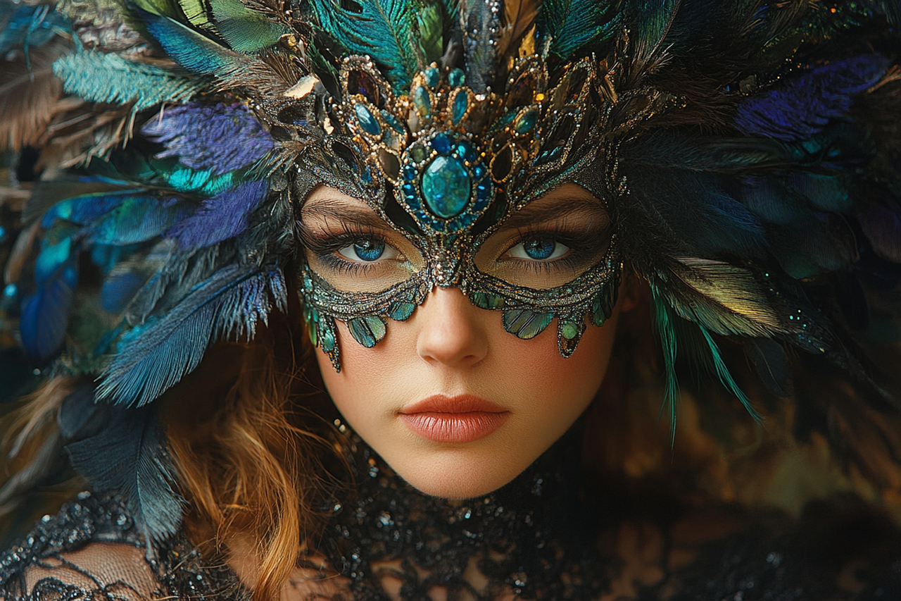 Download Woman, Carnival, Mask. Royalty-Free Stock Illustration Image ...