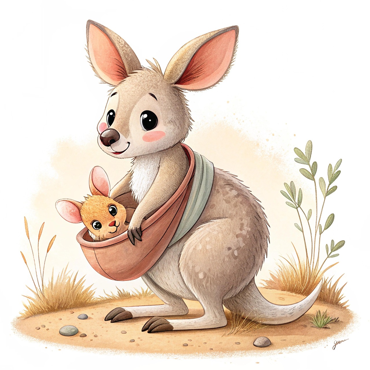 Download Ai Generated, Kangaroo, Animal. Royalty-Free Stock ...