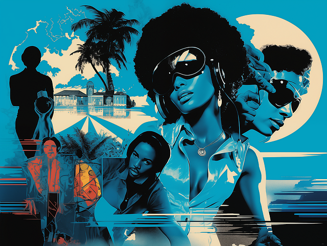 Afro Collage Tropical Vibes Retro - Image gratuite sur Pixabay