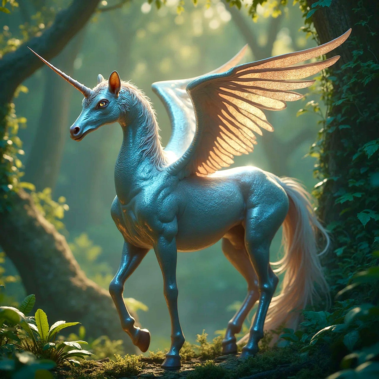 Download Ai Generated, Unicorn, Creature. Royalty-Free Stock ...