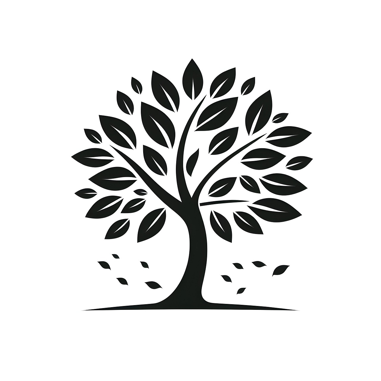 Download Ai Generated, Tree, Logo. Royalty-Free Stock Illustration ...