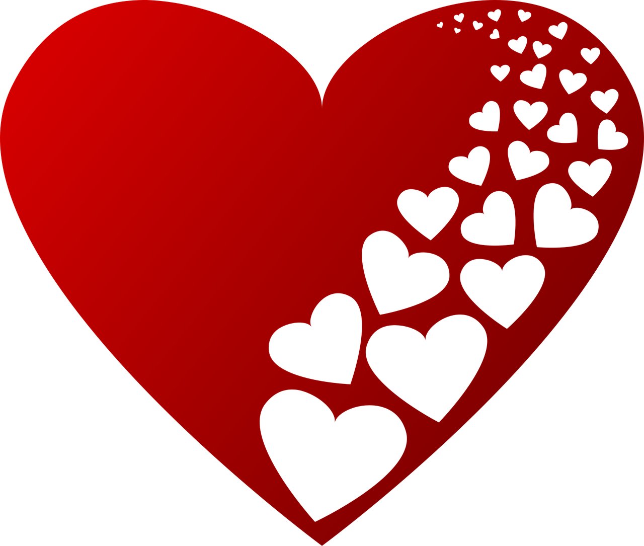Download Hearts, Valentine'S Day, Love. Royalty-Free Vector Graphic ...