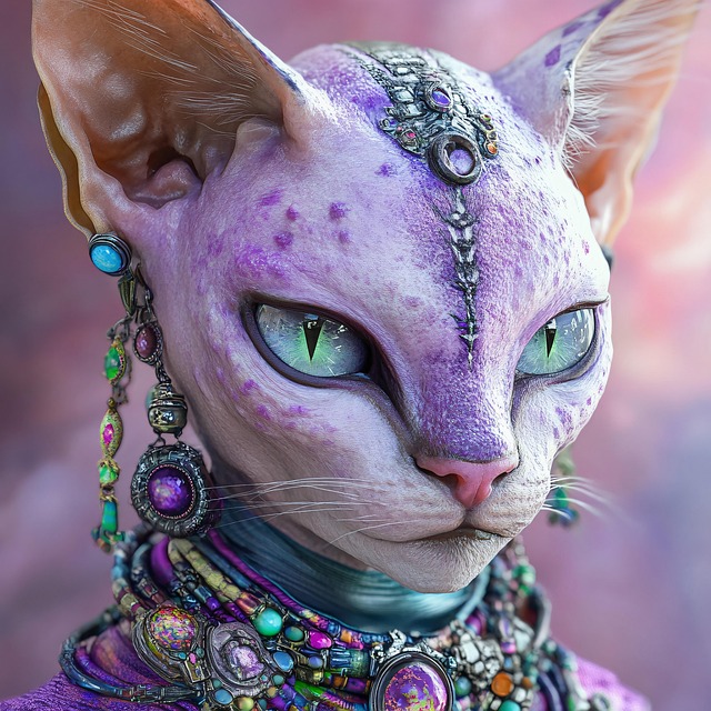 Extraterrestre Gato Humanoide - Imagen gratis en Pixabay