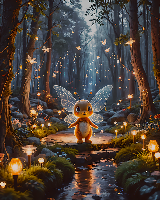Download Ai Generated, Fairy, Creature. Royalty-Free Stock Illustration ...