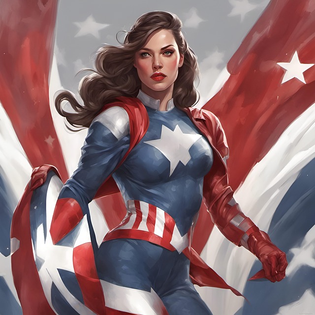 Download Usa, 1940, Superhero. Royalty-Free Stock Illustration Image ...