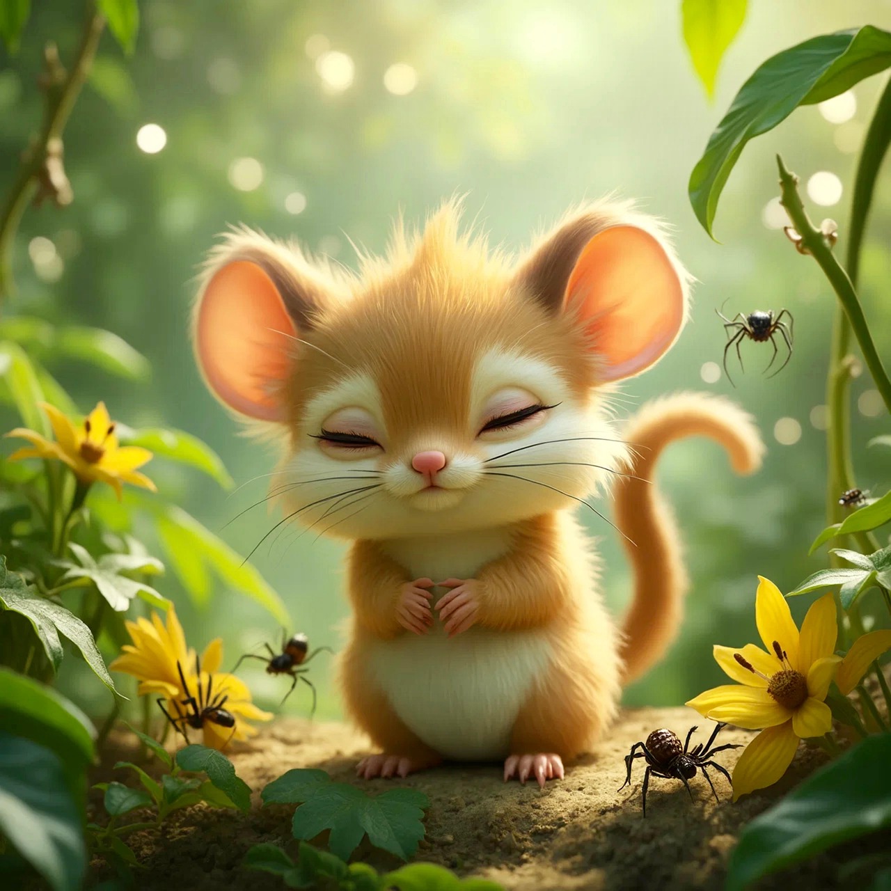 Download Ai Generated, Mouse, Spiders. Royalty-Free Stock Illustration ...