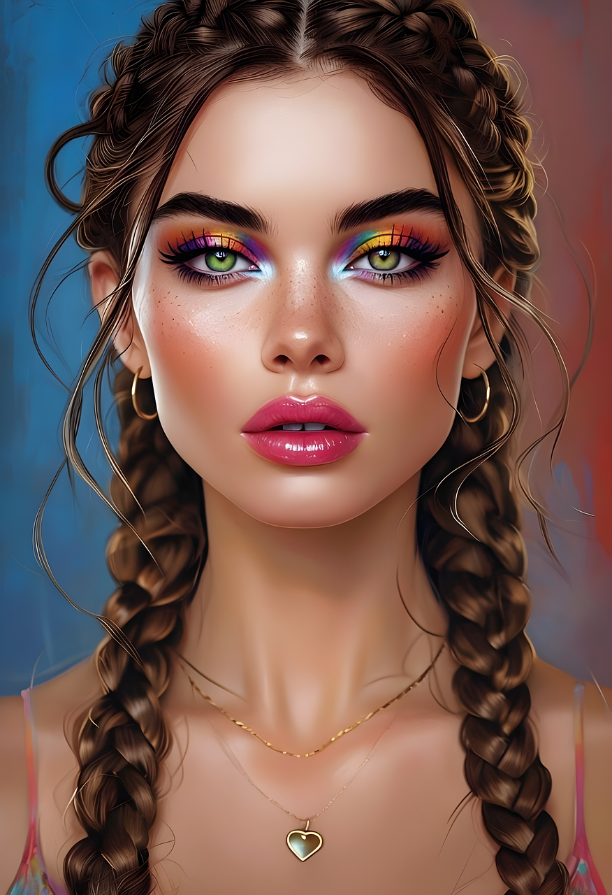 Download Braids, Model, Woman. Royalty-Free Stock Illustration Image ...